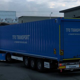 TFS TRANSPORT SKIN SCANIA S ET REMORQUE KRONE 1.46 ETS2 - ETS2 Mod ...
