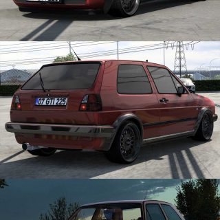 Volkswagen Golf GTI 16V MK2 1.46 ATS - ETS2 Mod | ATS Mod