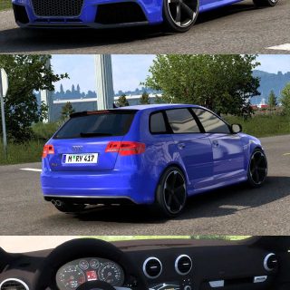 Audi RS3 Sportback 2011 8P v1.9 1.47 ATS - ETS2 Mod | ATS Mod