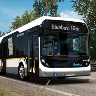 Bolloré Bluebus SE v1.0.12.47 ETS2 - ETS2 Mod | ATS Mod