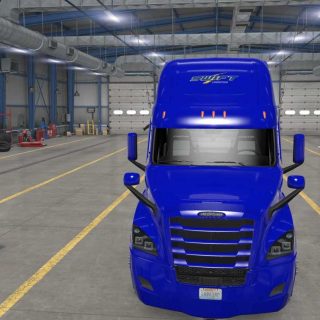 Cascadia skin blue swift 1.47 ATS - ETS2 Mod | ATS Mod