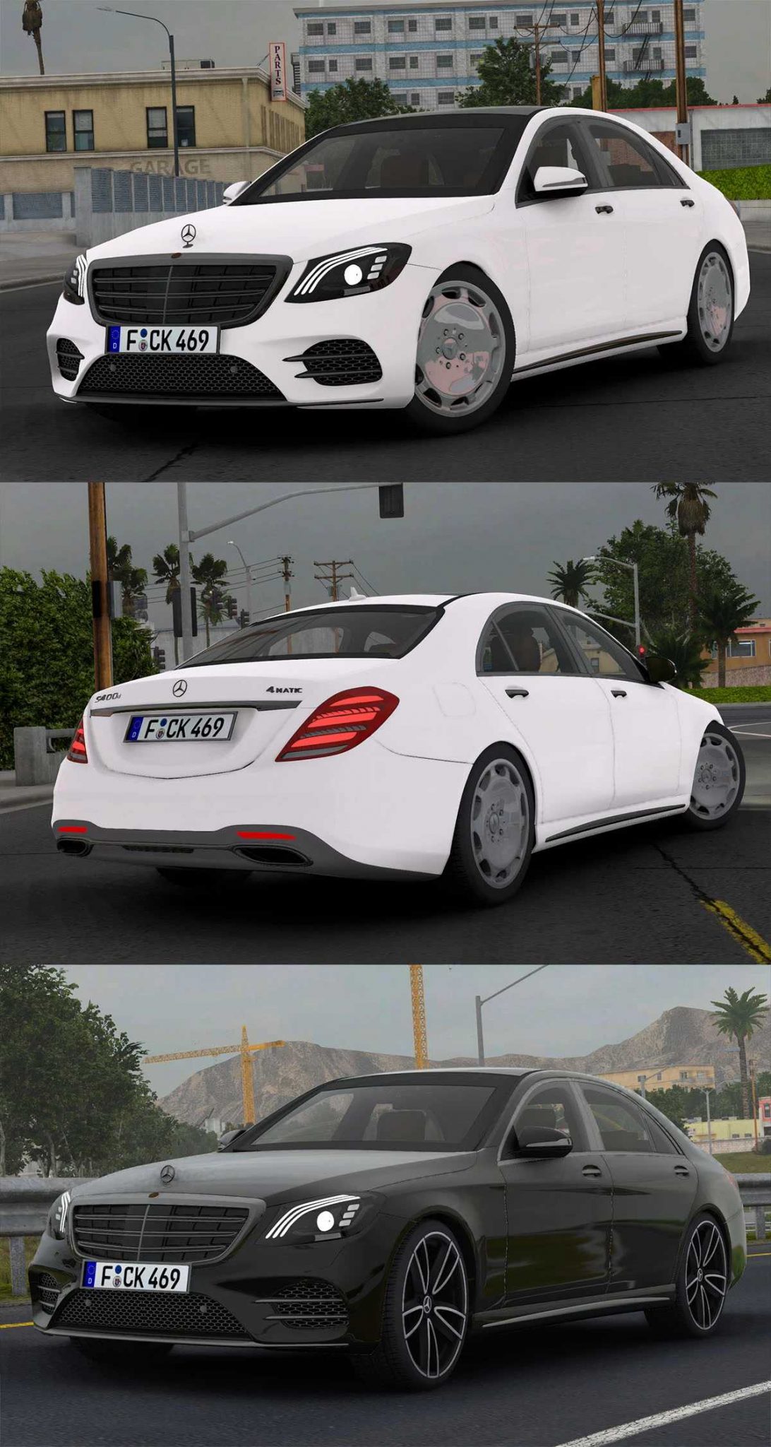 Mercedes-Benz W222 Classe S S-400d v4.5 1.47 ATS - ETS2 Mod | ATS Mod