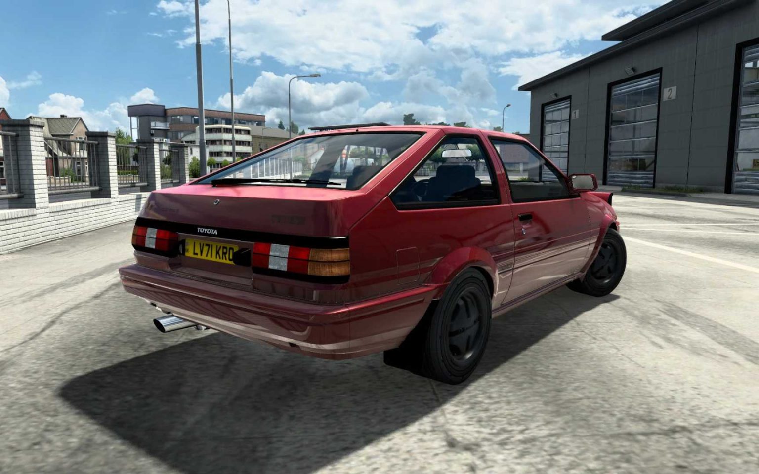 Toyota Sprinter Trueno AE86 V2.4 ETS2 - ETS2 Mod | ATS Mod