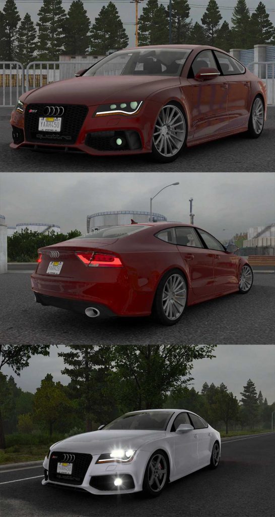 Audi RS7 Sportback 2013 4G8 v4.4 1.47 ATS - ETS2 Mod | ATS Mod
