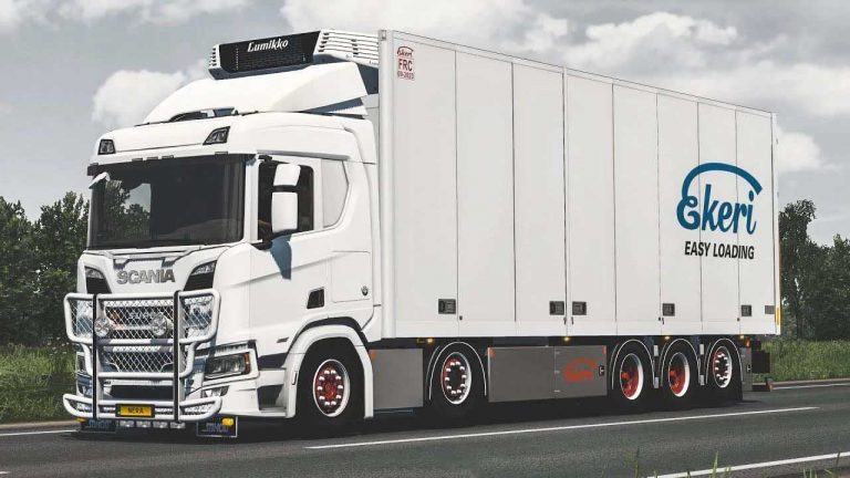 Châssis rigide pour Eugene Scania NG v1.47 ETS2 - ETS2 Mod | ATS Mod