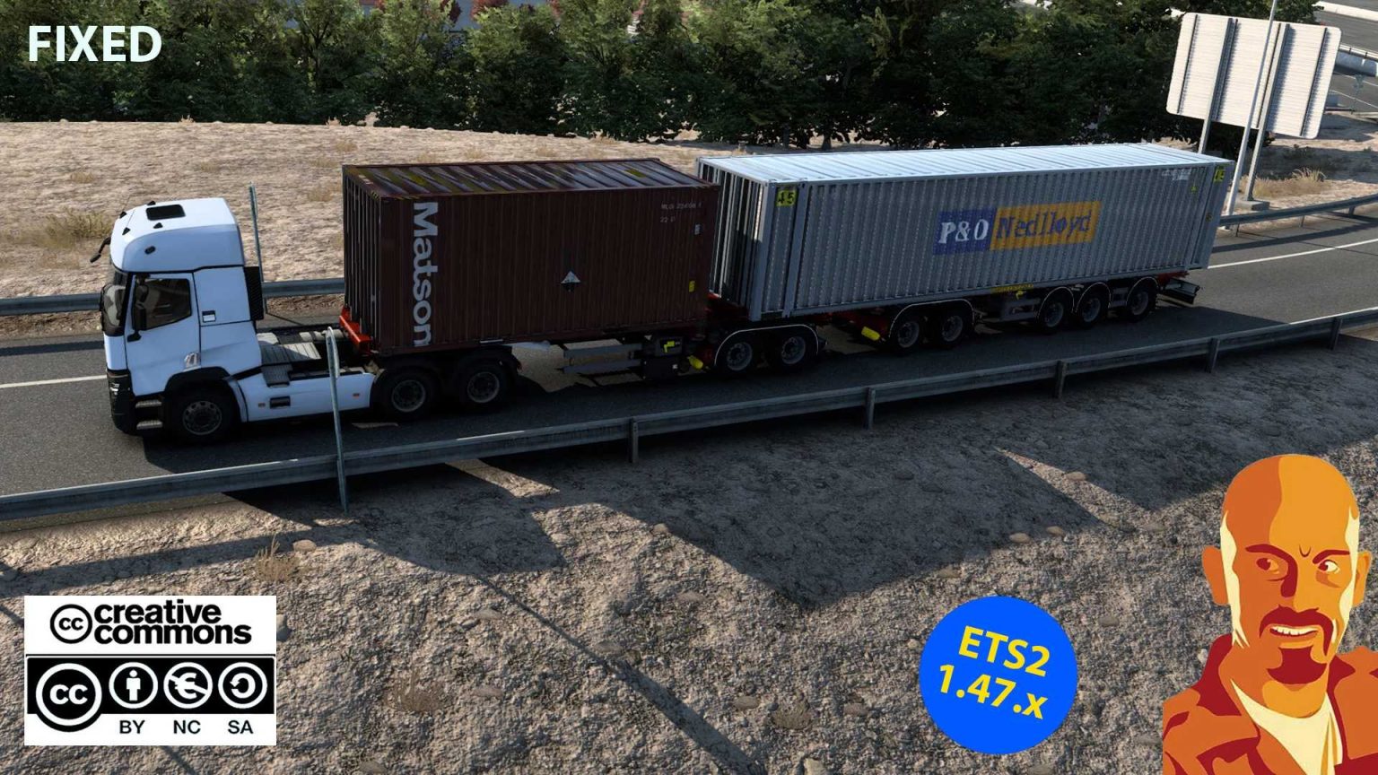 D-TEC CONTENEURS REMORQUES Fixe 1.47.x ETS2 - ETS2 Mod | ATS Mod