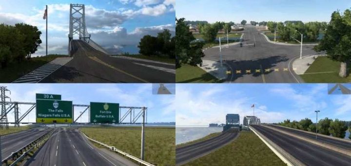 ATS Cartes Mods | American Truck Simulator Cartes mods Télécharger
