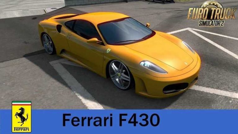 Ferrari F430 (2004) v1.7 1.47 ETS2 - ETS2 Mod | ATS Mod