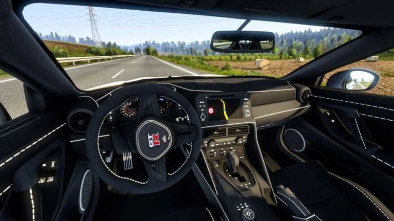 Nissan GTR R35 1.47 ETS2 - ETS2 Mod | ATS Mod