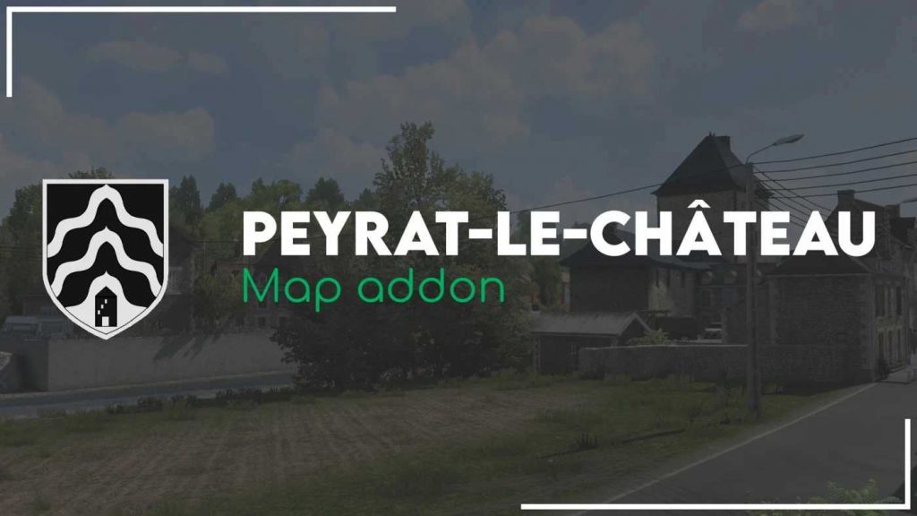 Promods Map Addon - Carte de Peyrat-le-Château v1.0 ETS2 - ETS2 Mod ...