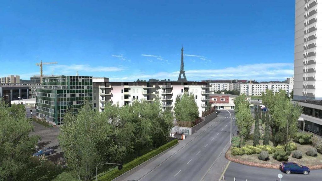Reconstruction de Paris v1.47 ETS2 - ETS2 Mod | ATS Mod