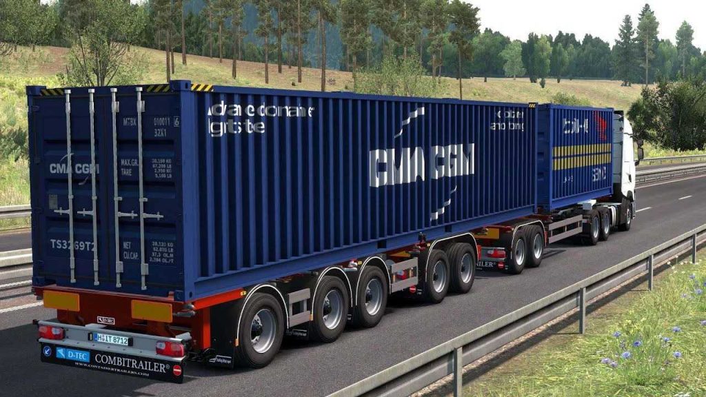 Remorque D-TEC Combi Ownable v1.47 ETS2 - ETS2 Mod | ATS Mod