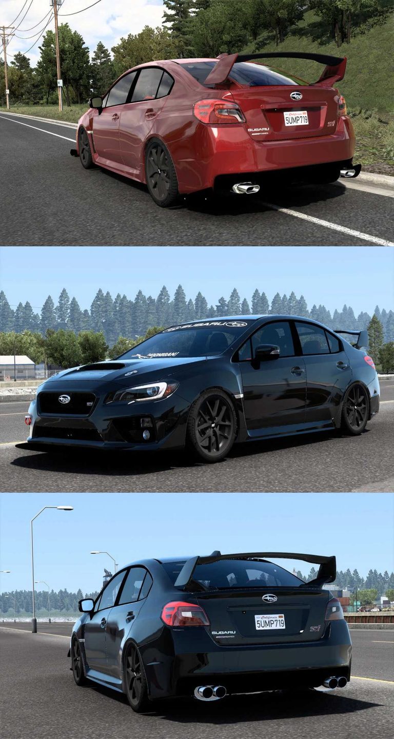 Subaru Impreza WRX STI 2017 v3.1 1.47 ATS - ETS2 Mod | ATS Mod