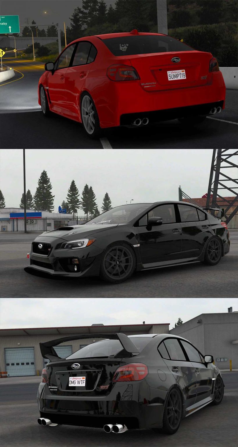 Subaru Impreza WRX STI 2017 v3.2 1.47 ATS - ETS2 Mod | ATS Mod