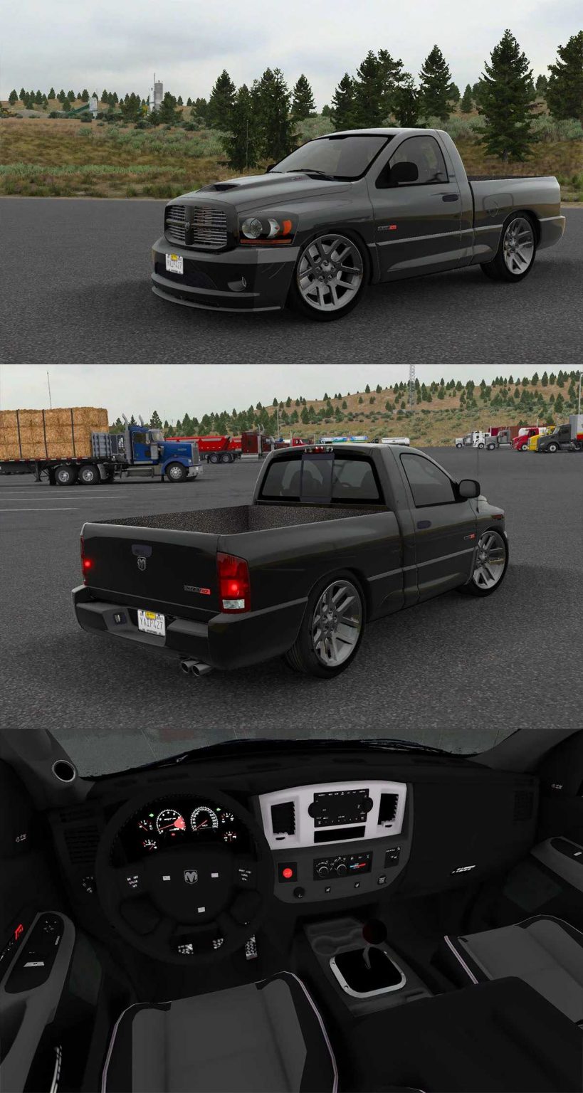 Dodge Ram SRT-10 2006 v3.4 1.47 ATS - ETS2 Mod | ATS Mod