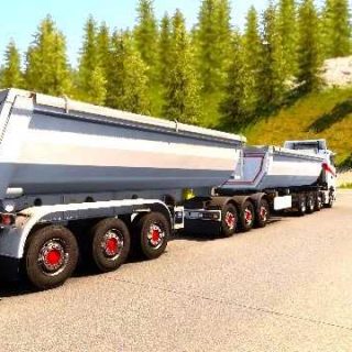 Dumper B-Double 1.47 ETS2 - ETS2 Mod | ATS Mod