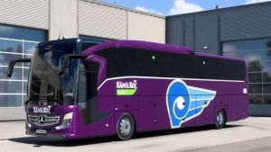Mercedes Travego 16 SHD KamilKoç FlixBus Kaplaması Skin v1.0 ETS2 ...