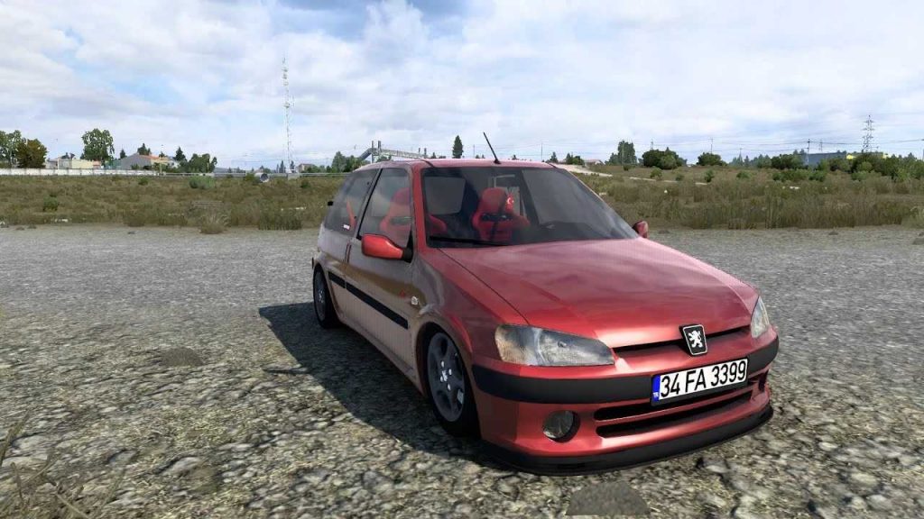 Peugeot 106 GTI + Varex Sound 1.47 ATS - ETS2 Mod | ATS Mod