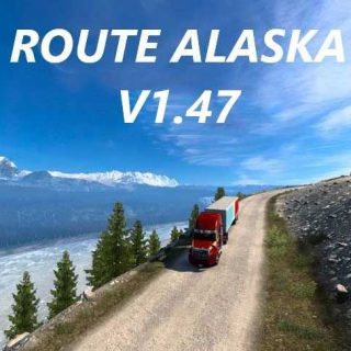 Route Alaska v1.6 1.47 ATS - ETS2 Mod | ATS Mod