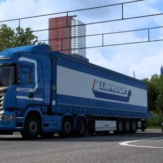 Scania Mainfreight Combo Skinpack v1.0 ETS2 - ETS2 Mod | ATS Mod