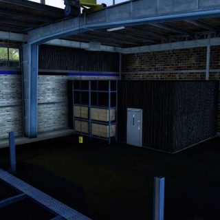 Skin BIG GARAGE ASV Logistica 2 par maury79 1.47 ETS2 - ETS2 Mod | ATS Mod