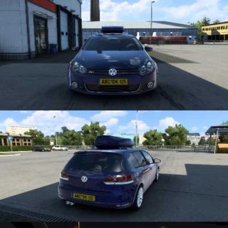 Volkswagen Golf Mk6 GTI v1.47 ETS2 - ETS2 Mod | ATS Mod