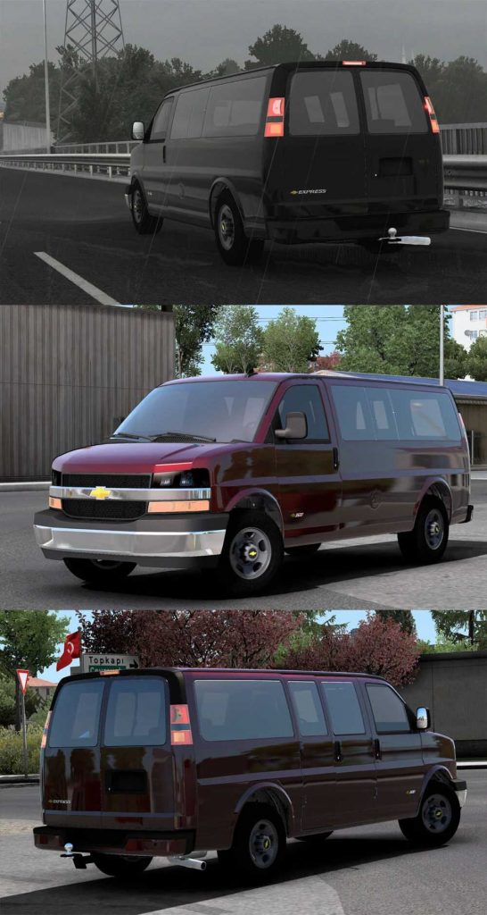 Chevrolet Express 3500 v1.47 ETS2 - ETS2 Mod | ATS Mod