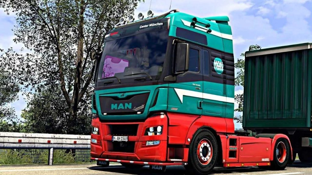 Gloover's MAN TGX E6 2015 v1.9 1.47 ETS2 - ETS2 Mod | ATS Mod