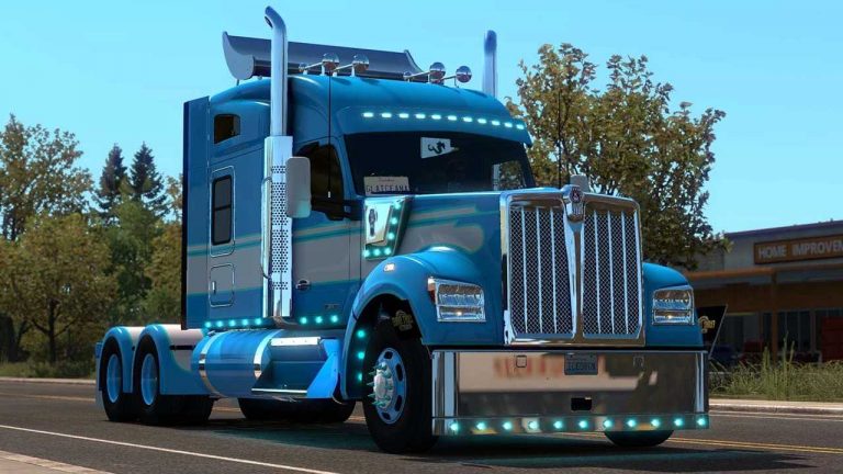 Kenworth W990 édité par Harven v1.2.9 1.48 ATS - ETS2 Mod | ATS Mod