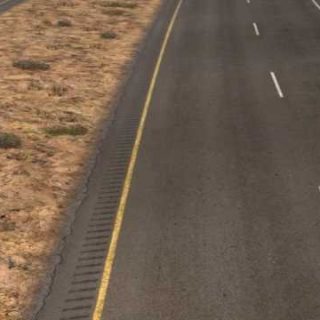 Nouvelles textures de route v3.2 1.47 ATS - ETS2 Mod | ATS Mod