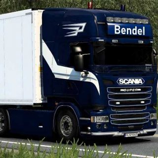 Scania RJL Bendel Peau 1.47 ETS2 - ETS2 Mod | ATS Mod