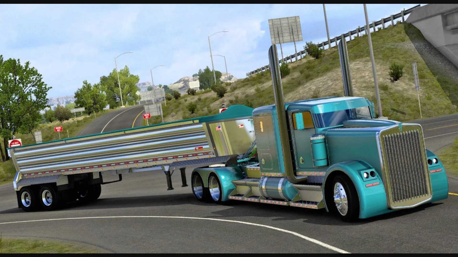 Travis Wave Wedge End Dump V1.5 ATS - ETS2 Mod | ATS Mod