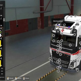 Volvo FH 2012 CROCE ROSSA ITALIANA 2020 Peau v1.4 ETS2 - ETS2 Mod | ATS Mod