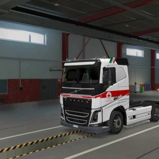 Volvo FH 2012 CROCE ROSSA ITALIANA 2020 Peau v1.4 ETS2 - ETS2 Mod | ATS Mod