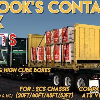 Arnook's Container Pack - Édition V7 1.48 ATS - ETS2 Mod | ATS Mod
