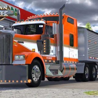 CTTM Kenworth W900L Verre plat v1.48 ATS - ETS2 Mod | ATS Mod