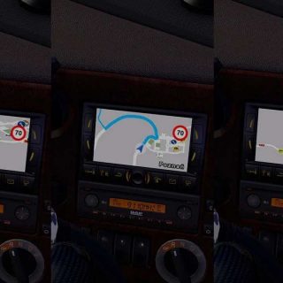 Google Maps Navigation + Version Nuit Pack v2.8.3 1.48 ETS2 - ETS2 Mod | ATS Mod