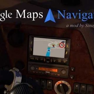 Google Maps Navigation + Version Nuit Pack v2.8.3 1.48 ETS2 - ETS2 Mod | ATS Mod