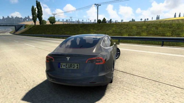 Tesla Modèle 3 2018 v1.0 ETS2 - ETS2 Mod | ATS Mod