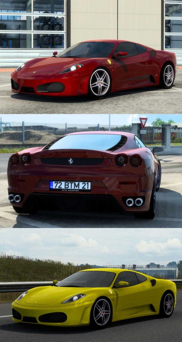 Ferrari F430 1.48 ETS2 - ETS2 Mod | ATS Mod
