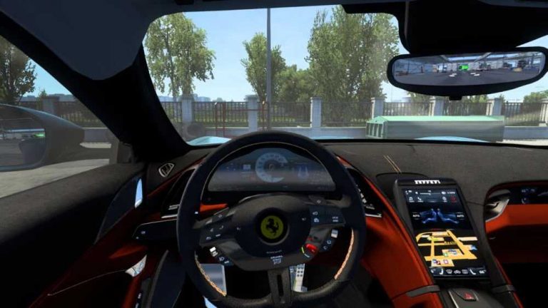 Ferrari Rome 2021 v1.0.2 1.48 ETS2 - ETS2 Mod | ATS Mod