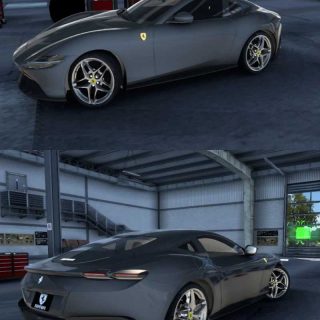 Ferrari Rome 2021 v1.0 ETS2 - ETS2 Mod | ATS Mod