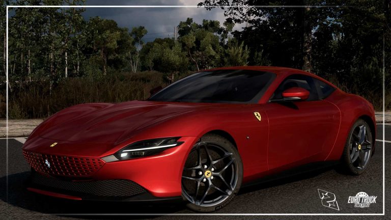 Ferrari Rome 2021 v2.0 1.48 ETS2 - ETS2 Mod | ATS Mod