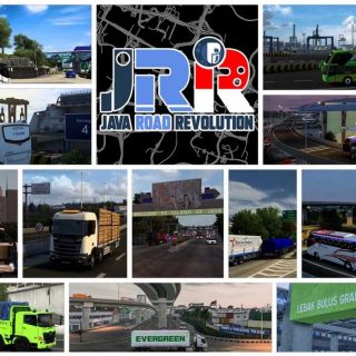 JRR (Java Road Revolution) - Carte de l'Indonésie v0.70b ETS2 - ETS2 ...