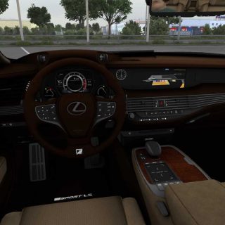 Lexus LS 500 F-Sport 2018 v1.1 ETS2 - ETS2 Mod | ATS Mod