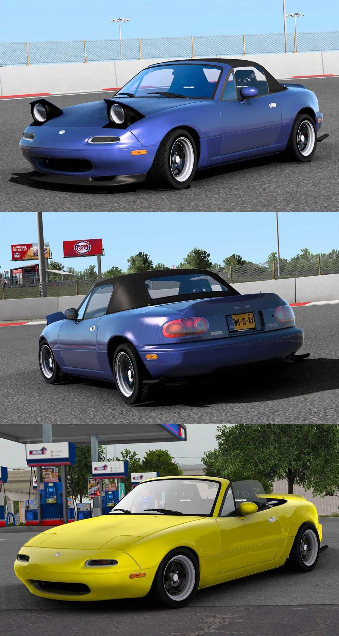 Mazda MX-5 Miata NA v1.3 1.48 ATS - ETS2 Mod | ATS Mod