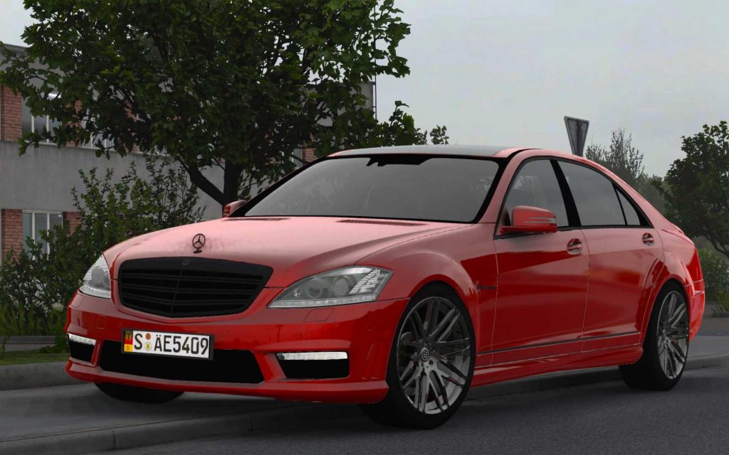 Mercedes-Benz W221 2012 S65 AMG v3.5 1.48 ETS2 - ETS2 Mod | ATS Mod