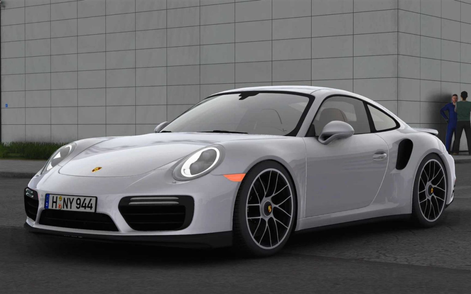 Porsche 991.2 911 Turbo S 2016 v1.5 ETS2 - ETS2 Mod | ATS Mod