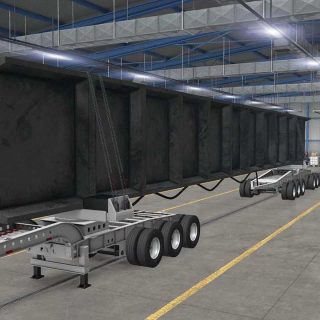 Remorque Dolly orientable KSW 1.48 ATS - ETS2 Mod | ATS Mod