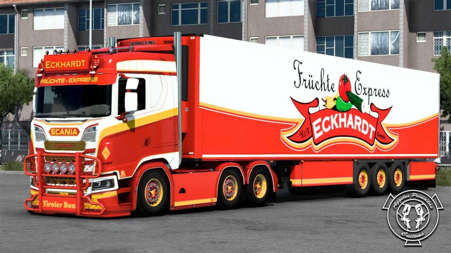 Scania S Eckhardt Combo Skin (Scania S SCS et Eugene) 1.48 ETS2 - ETS2 ...